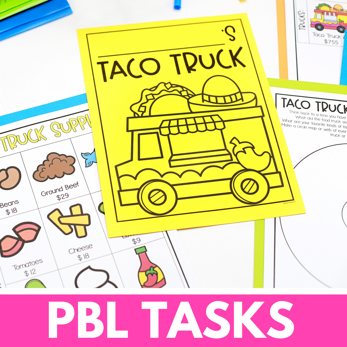 Math PBL Tasks and Projects for 2nd and 3rd grade – Teaching with ...