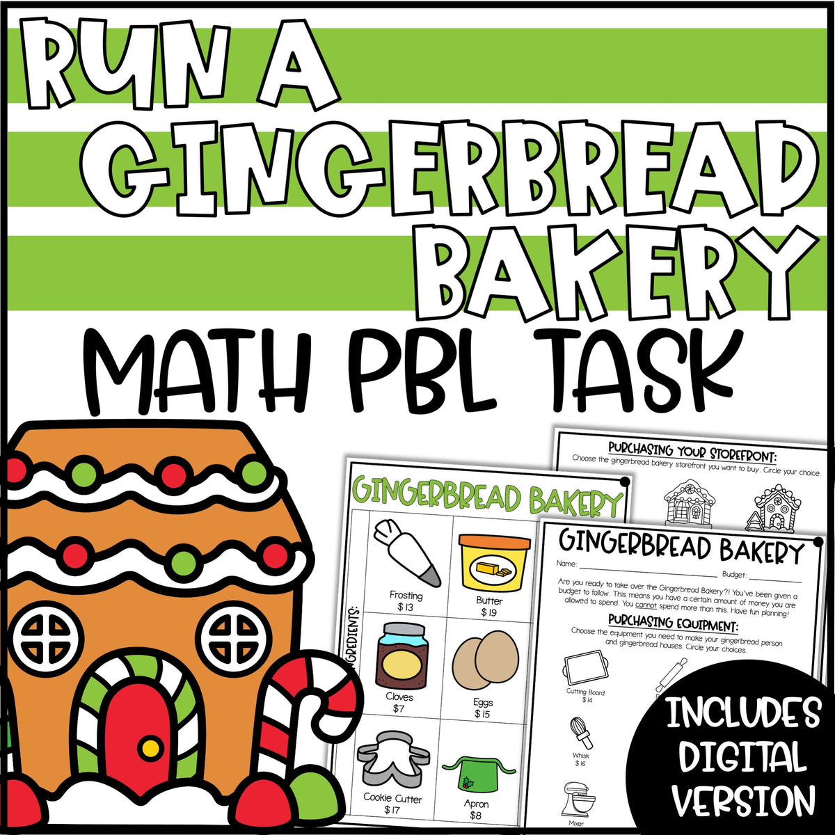 Run a Gingerbread Bakery PBL Task – Teaching with Briana Beverly