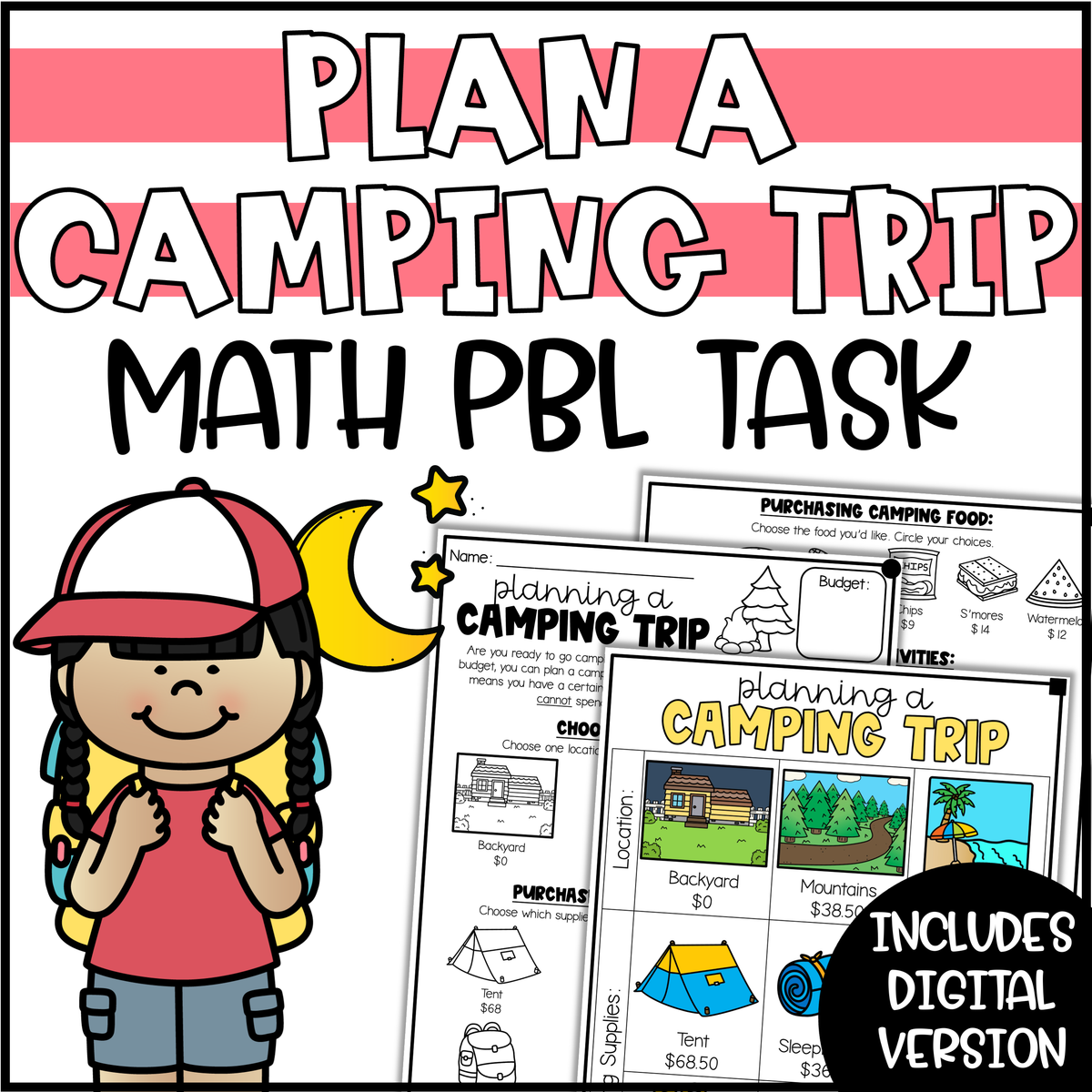 Plan a Camping Trip PBL Task – Teaching with Briana Beverly