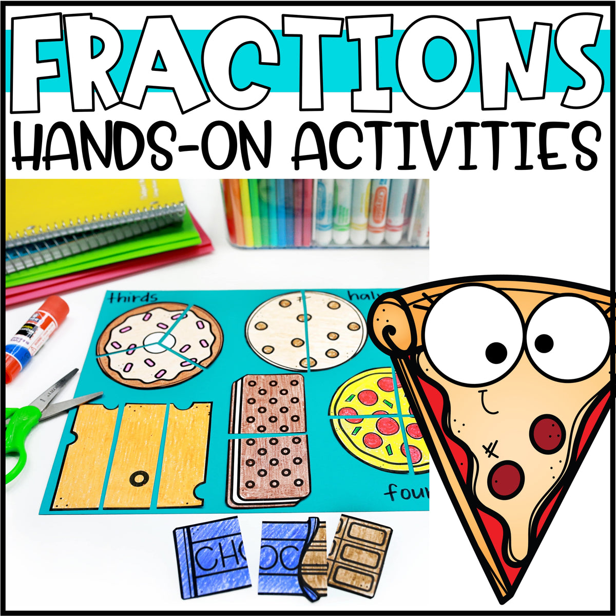 Fractions and Arrays Hands-On Activities – Teaching with Briana Beverly