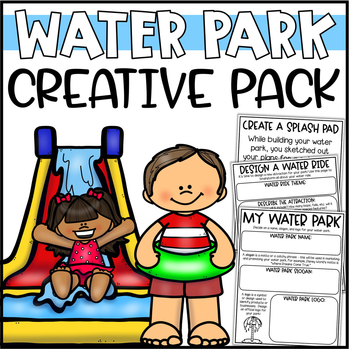 Build a Water Park Creative Pack – Teaching with Briana Beverly