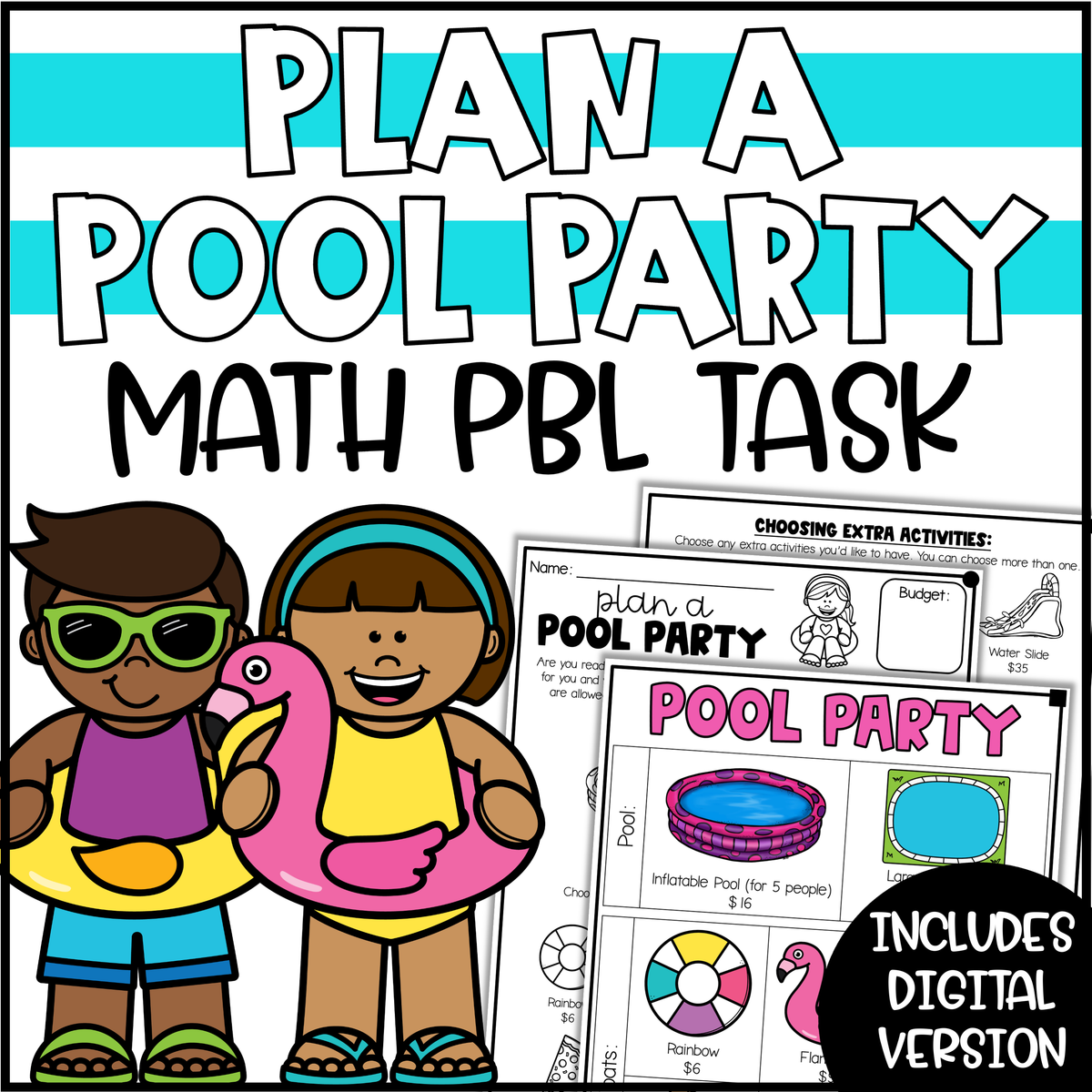 Plan a Pool Party PBL Task – Teaching with Briana Beverly