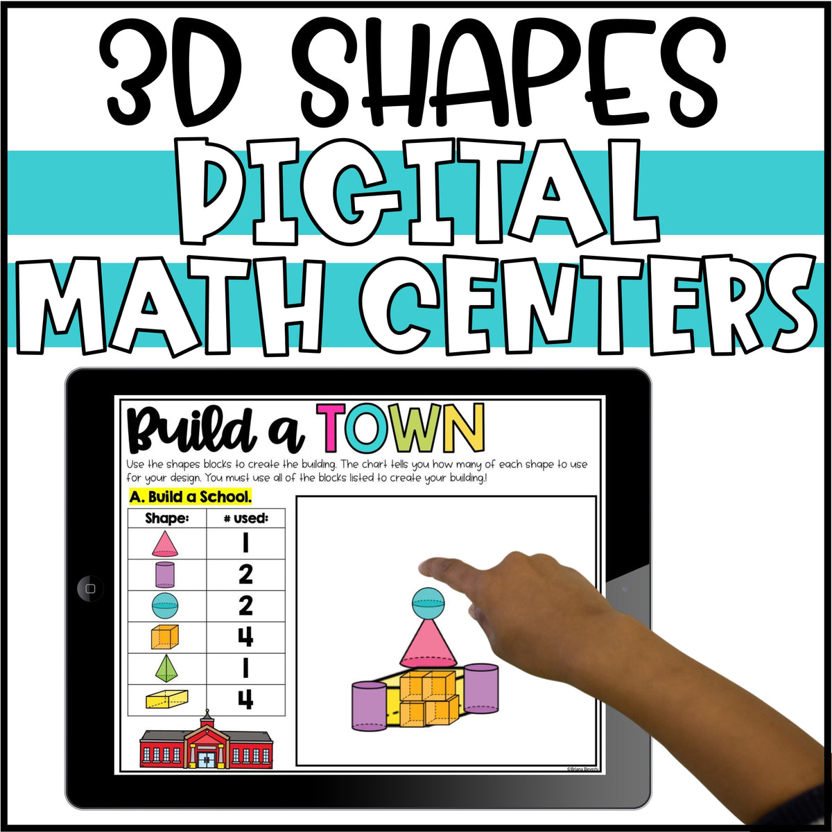 Digital 3D Shapes Activities for Google Slides – Teaching with Briana ...