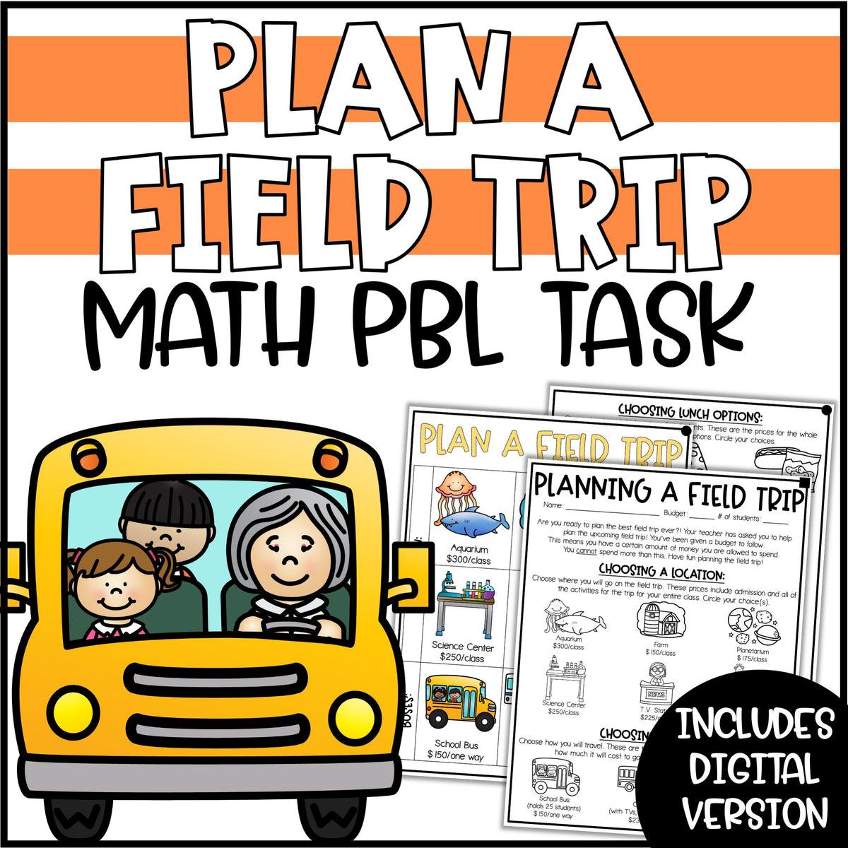 Plan a Field Trip PBL Task – Teaching with Briana Beverly