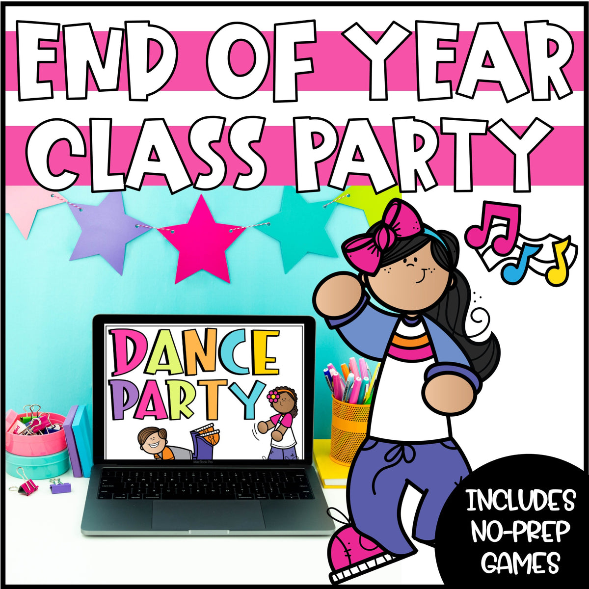 Digital End of the Year Party Games and Activities – Teaching with ...