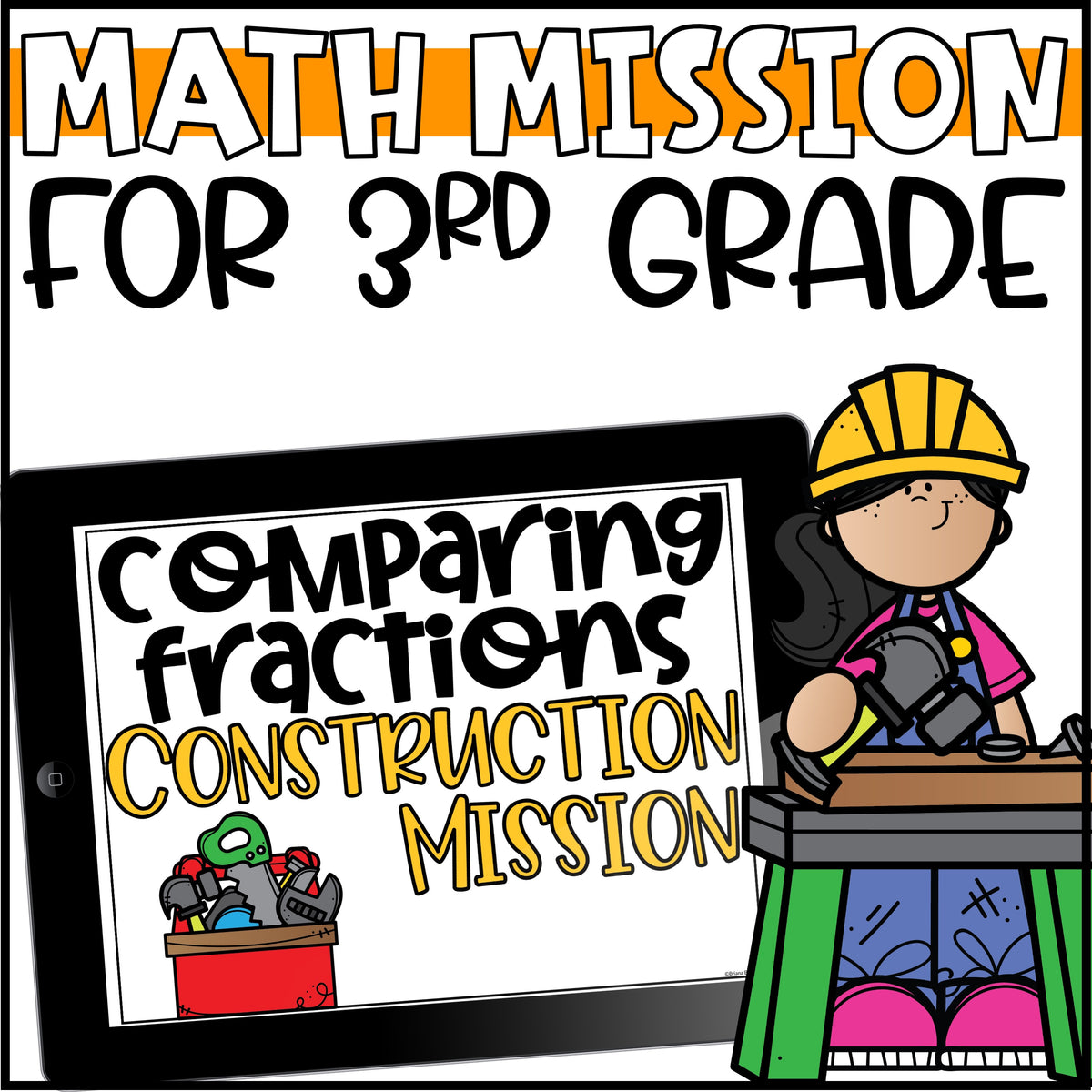 Math Mission: Comparing Fractions Escape Room for 3rd Grade – Teaching ...