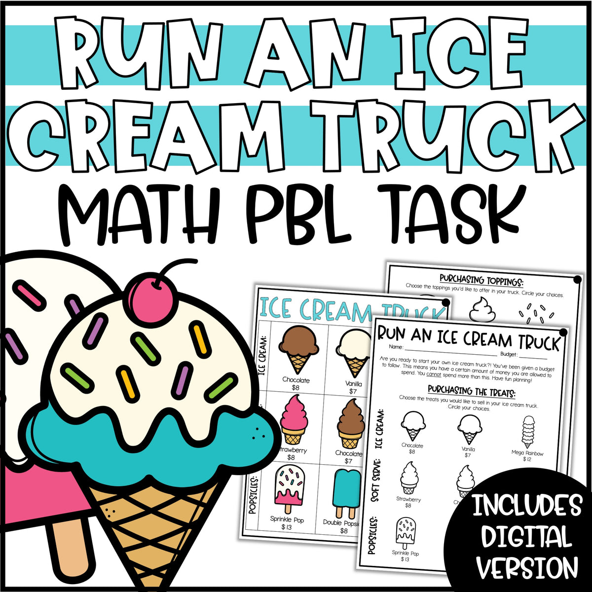 Run an Ice Cream Truck PBL Task – Teaching with Briana Beverly