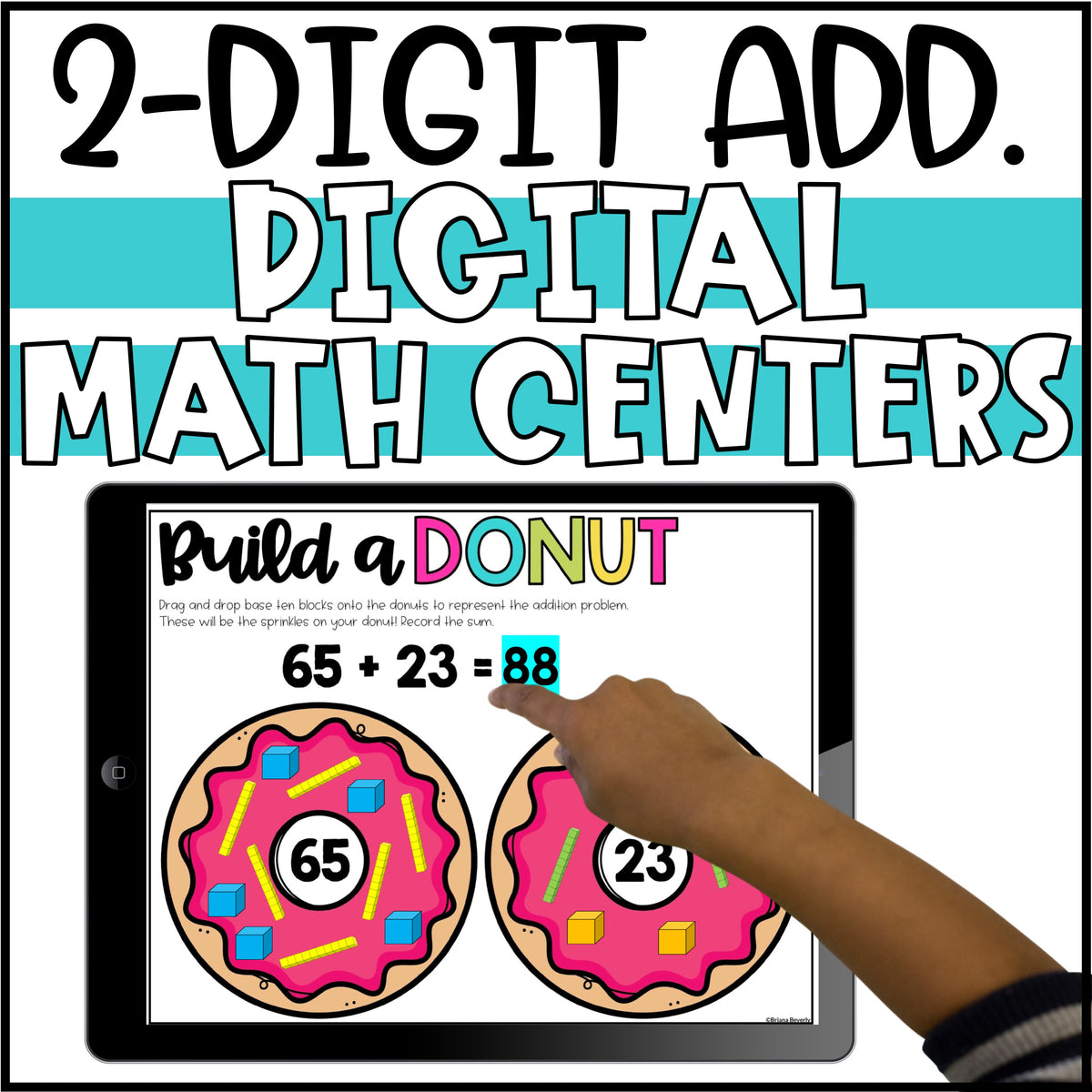 Digital 2-Digit Addition Activities for Google Slides – Teaching with ...
