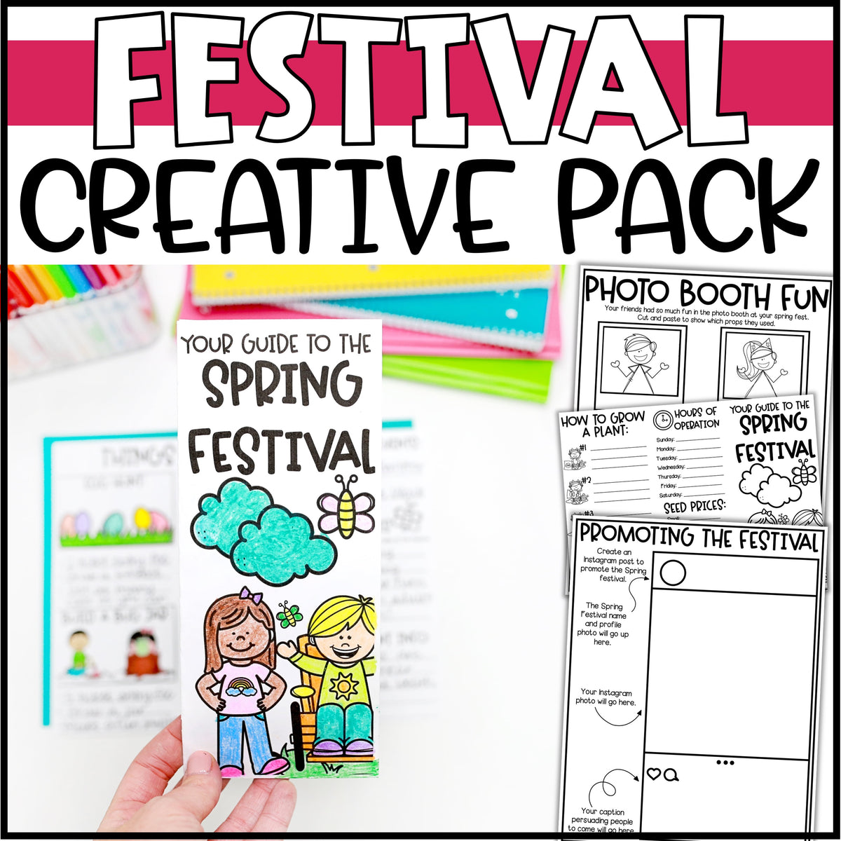 Plan a Festival PBL Creative Pack – Teaching with Briana Beverly