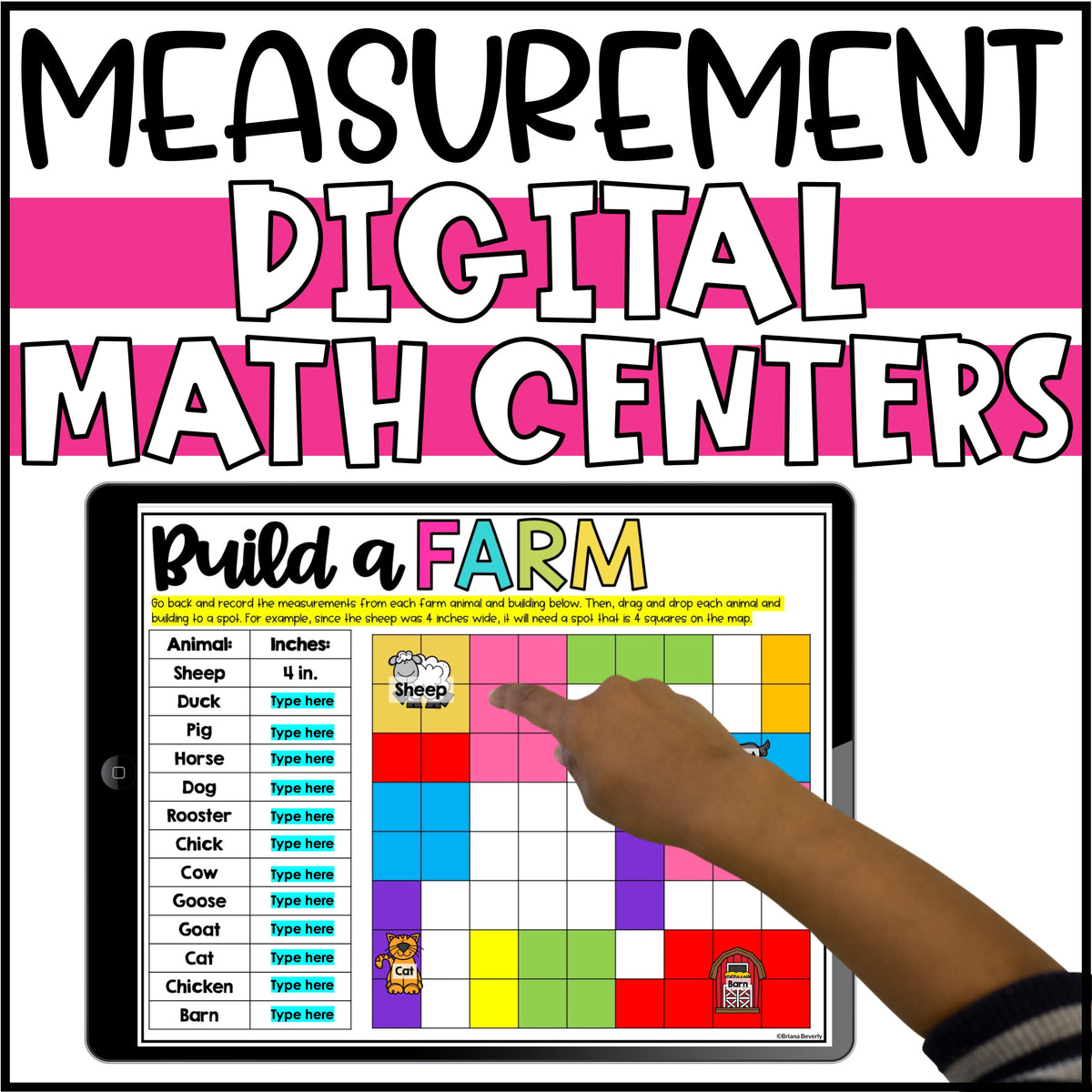 Digital Measurement Activities for Google Slides – Teaching with Briana ...