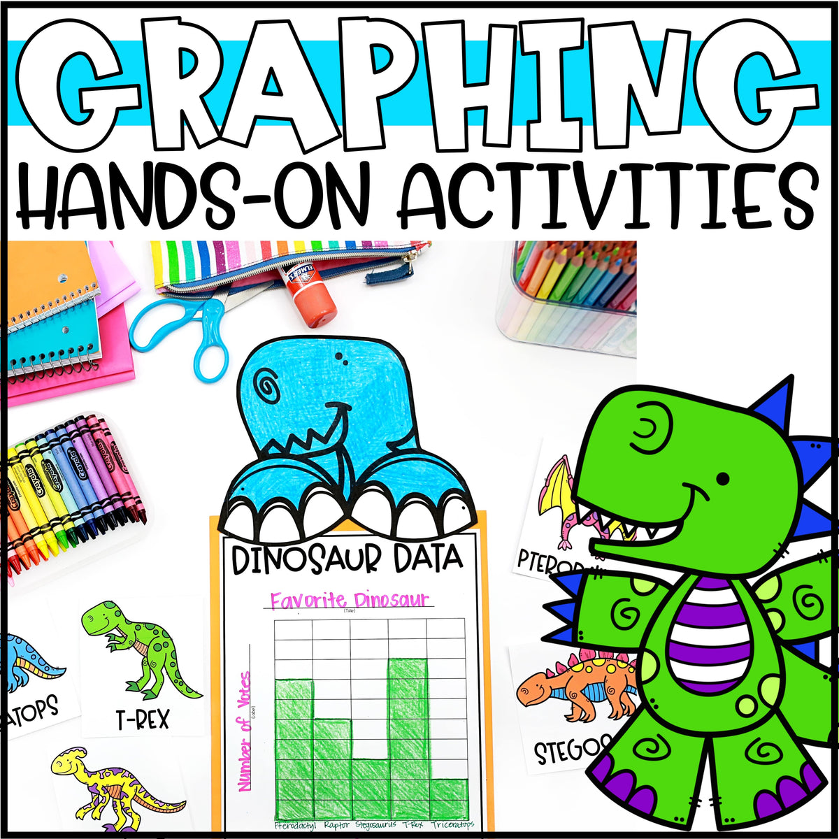 Dino Data- Data and Graphing Unit – Teaching with Briana Beverly