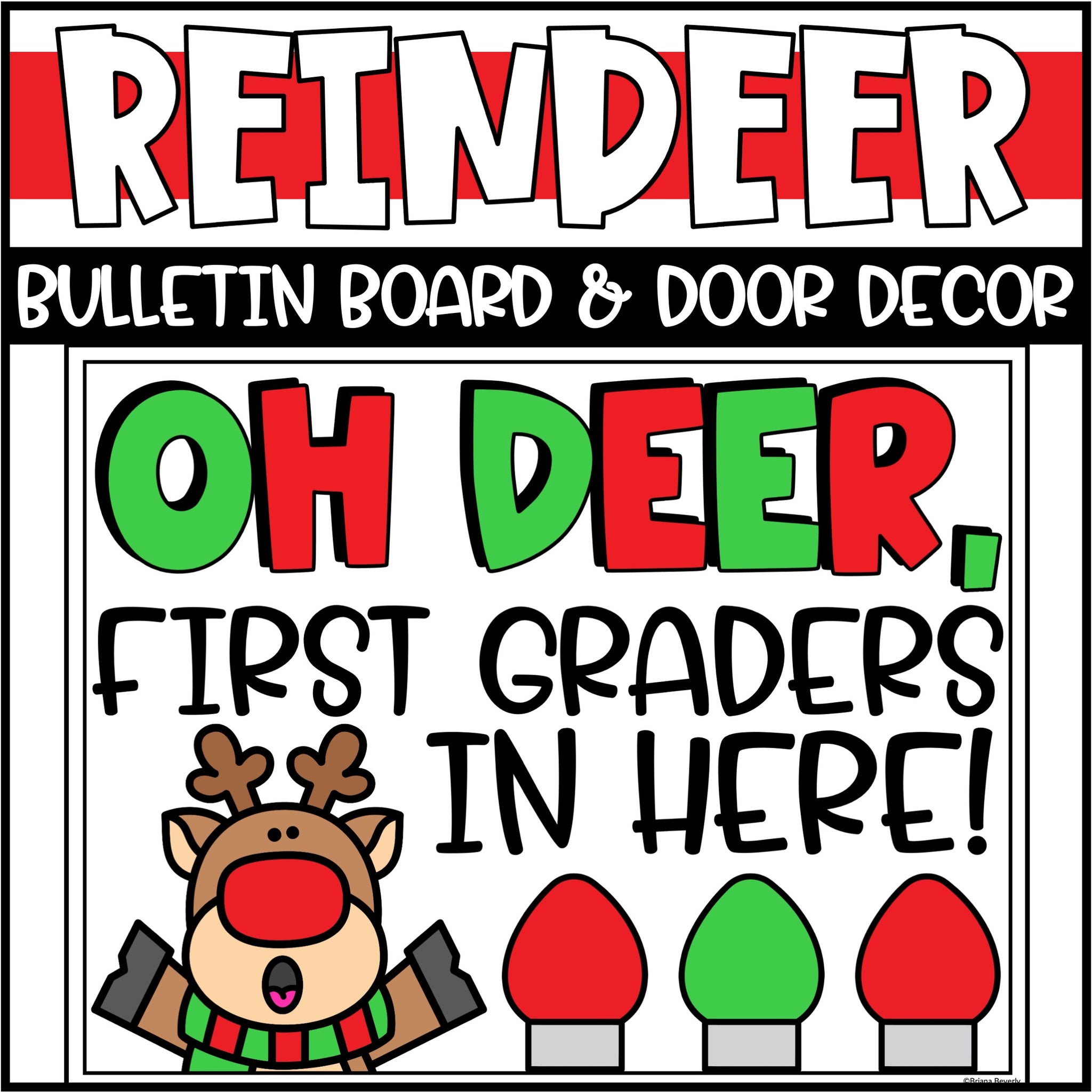 Reindeer Christmas Bulletin Board Ideas Christmas Bulletin Board Ideas