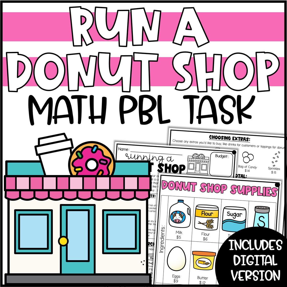 Run a Donut Shop PBL Task – Teaching with Briana Beverly