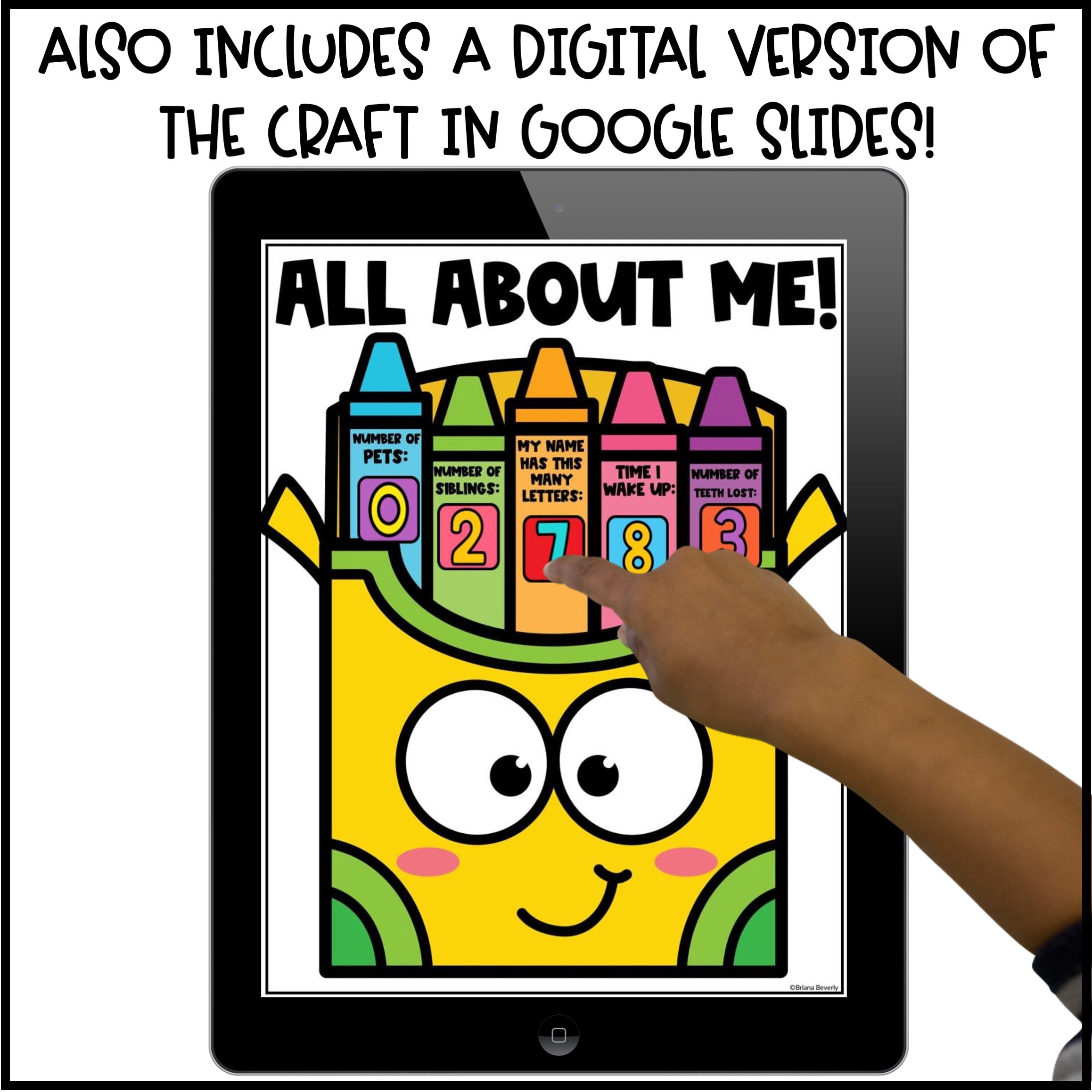 Math All About Me Activity Back To School Craft Teaching With math-all-about-me-activity-back-to-school-craft-teaching-with